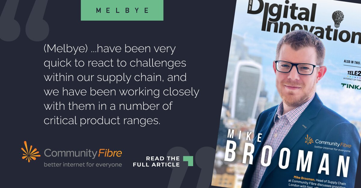 Community Fibre - Melbye UK | Melbye