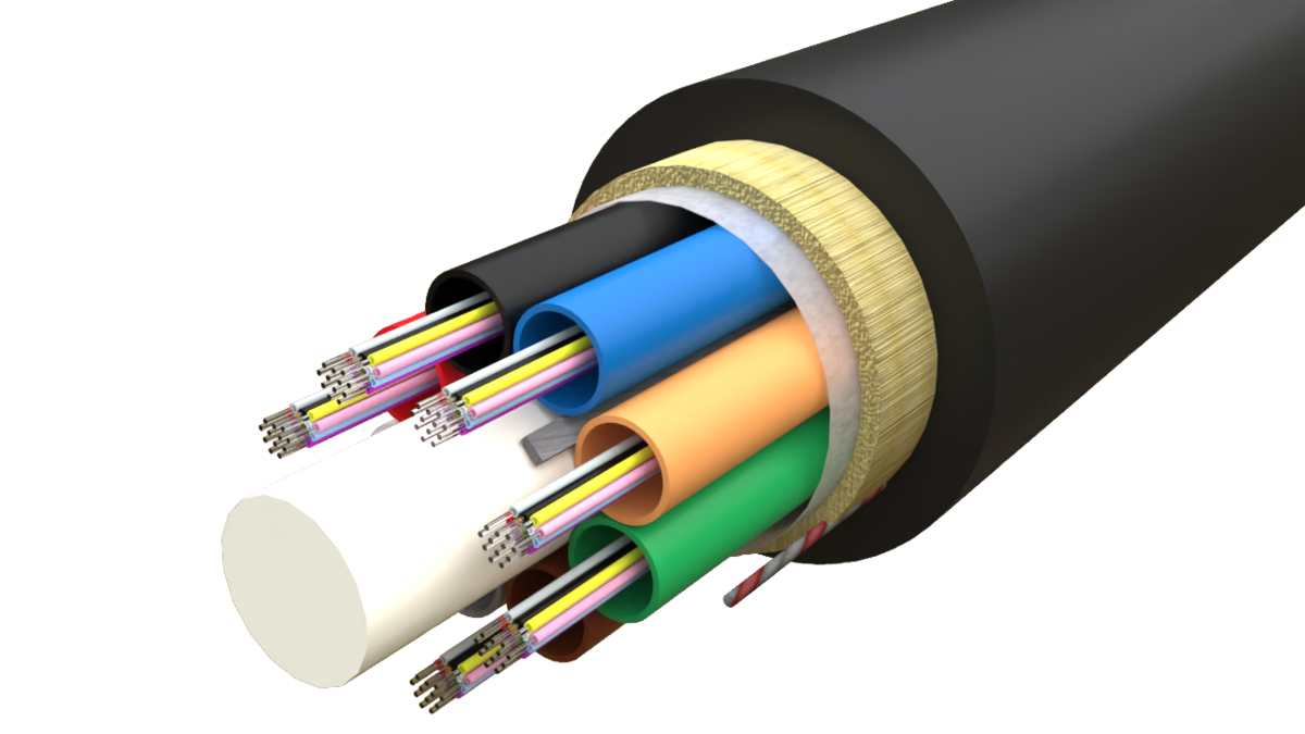 96F G652D Duct lite cable MLT Black HDPE OD 10.0mm 4km/d | Melbye