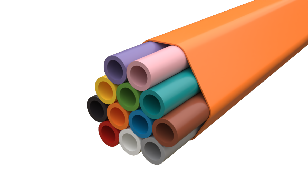 Microduct 12way Bundle 7-3.5mm | Melbye