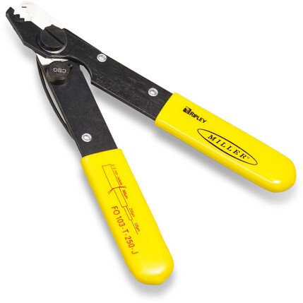 Miller 3 Hole Fiber Optic Stripper FO 103-T-250-J | Melbye