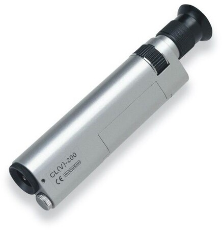 Hand held fiber microscope 200x W/Coaxial Illumination | Melbye