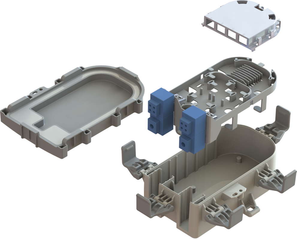 Coyote STP-MD IP68 incl. 24F splice holder | Melbye