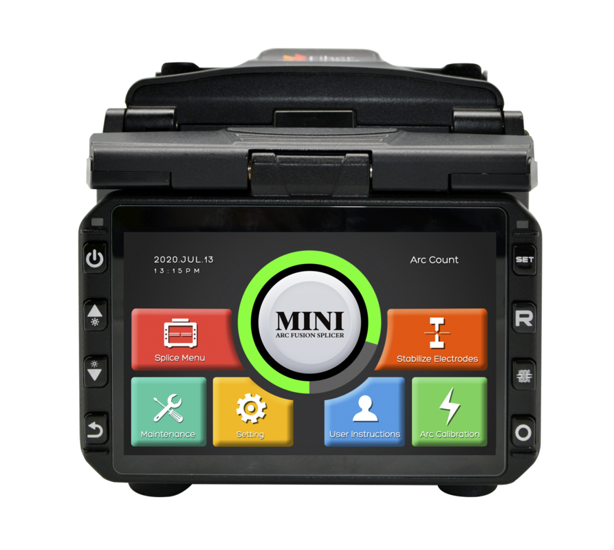 Mini-3S active alignment V-groove fusion splicer complete package | Melbye