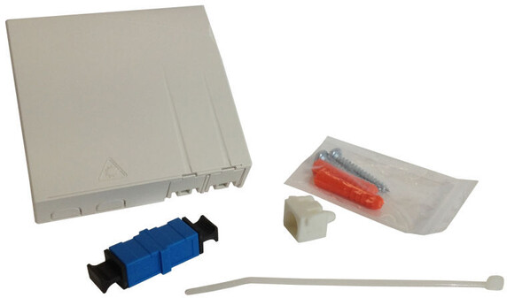 CTB PTO ONE Optical Outlet 2xSCS incl. 1xSCU adaptor | Melbye